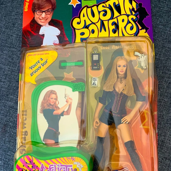 Toys | Vintage Austin Powers Felicity Shagwell Action Figure Never ...